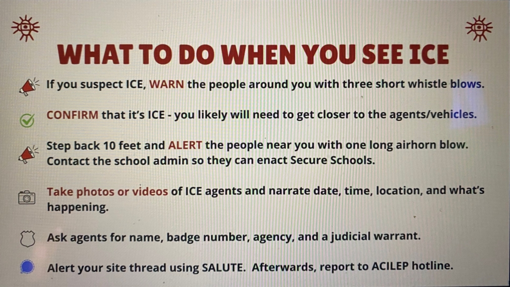 Safe Routes to Schools Includes Protecting Families from ICE - Transform